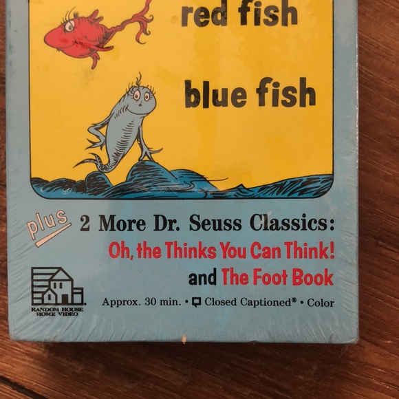 Dr. Seuss | Other | New 992 Dr Seuss Vhs Video Tape | Poshmark